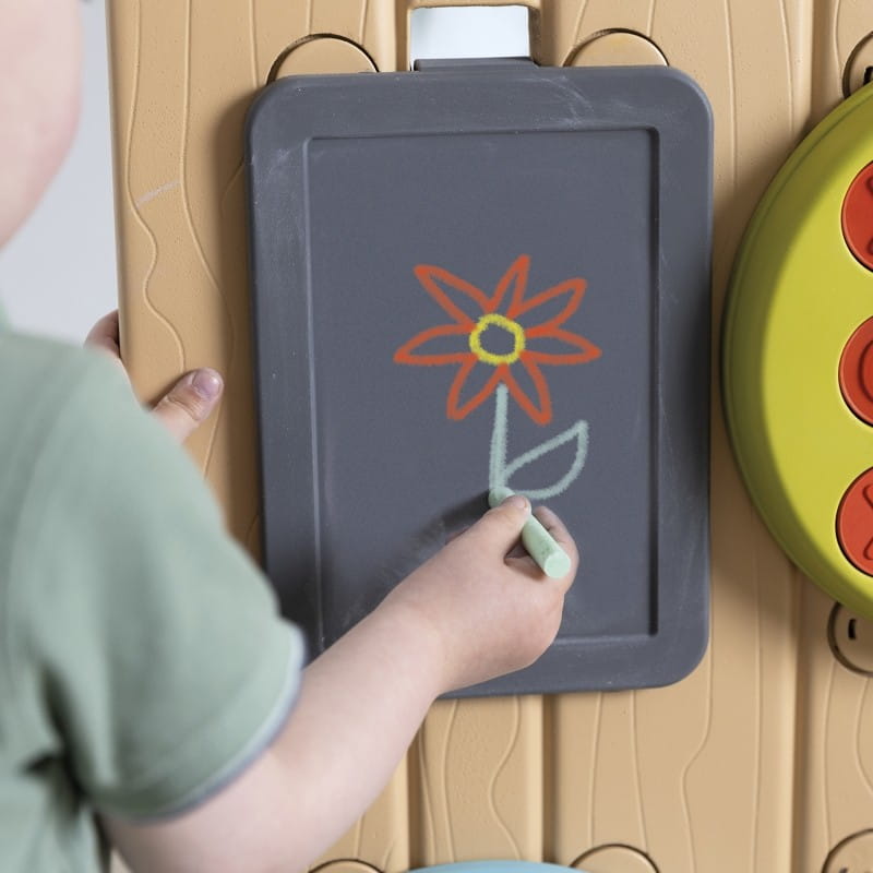 SMOBY Ścianka Aktywności Dwustronna - Tablica Manipulacyjna Montessori ...